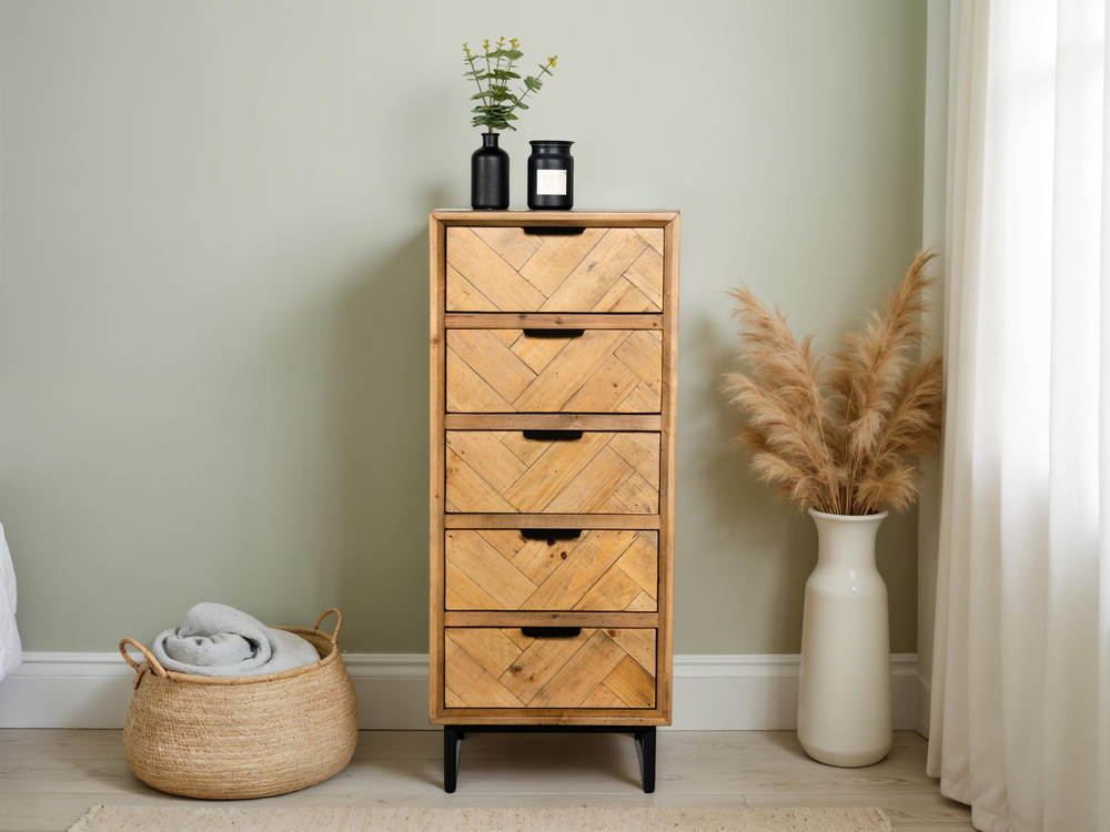 Sydney 5 Drawer Tall Chest