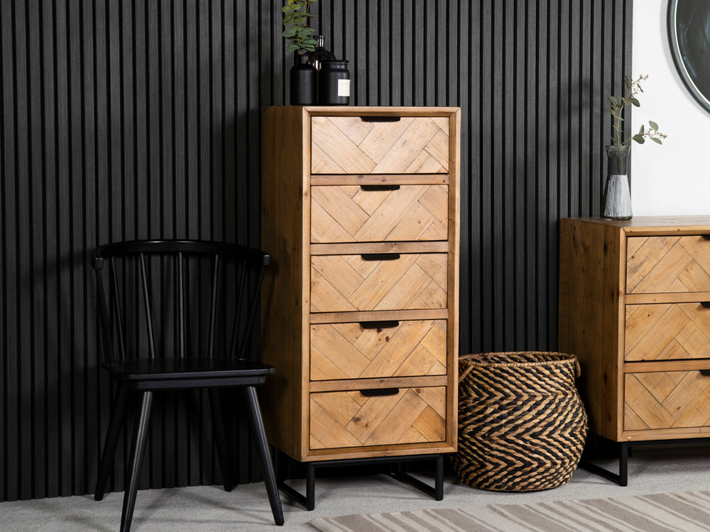 Sydney 5 Drawer Tall Chest